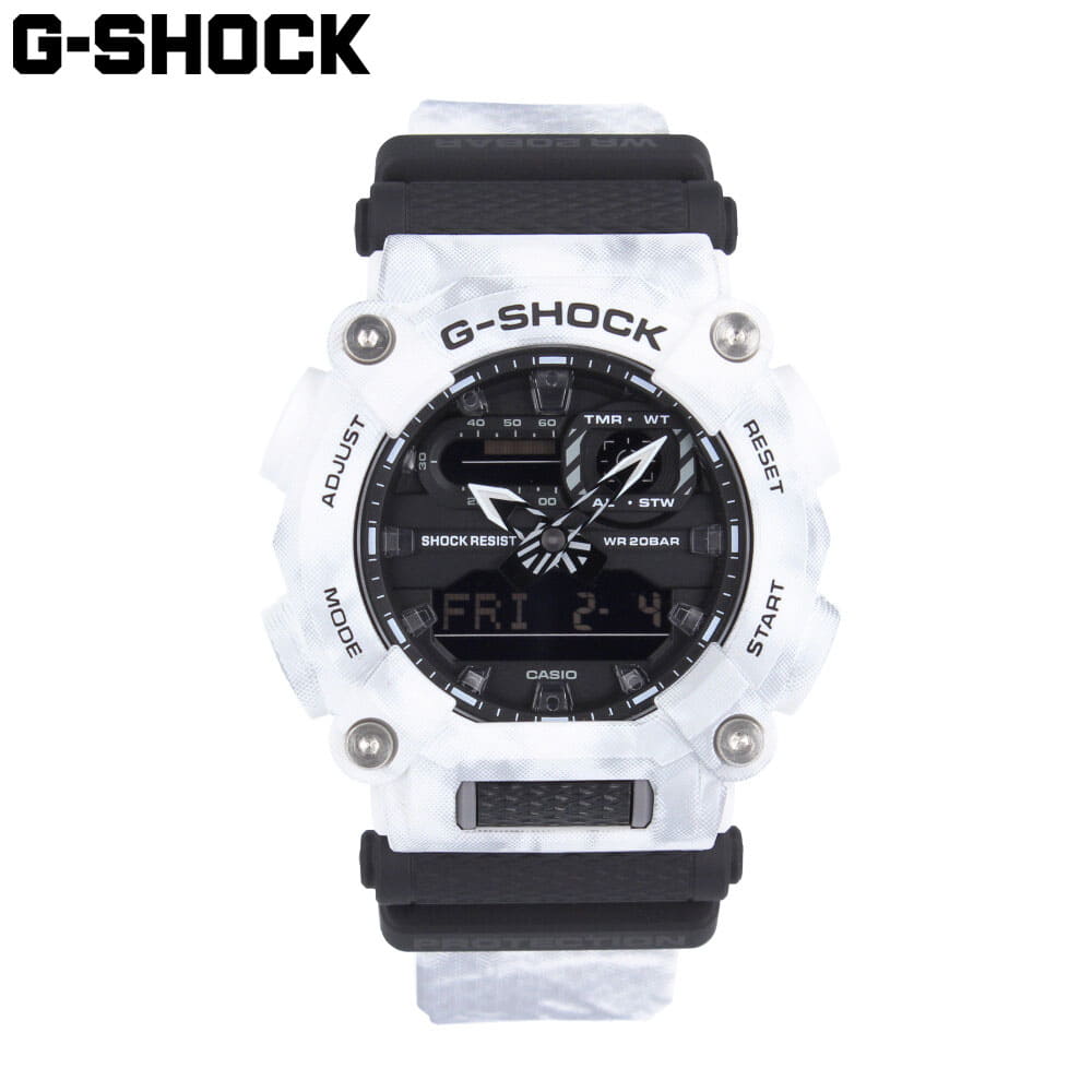 [New]CASIO Casio G-SHOCK G-SHOCK G-Shock GRUNGE SNOW CAMOUFLAGE clock ...