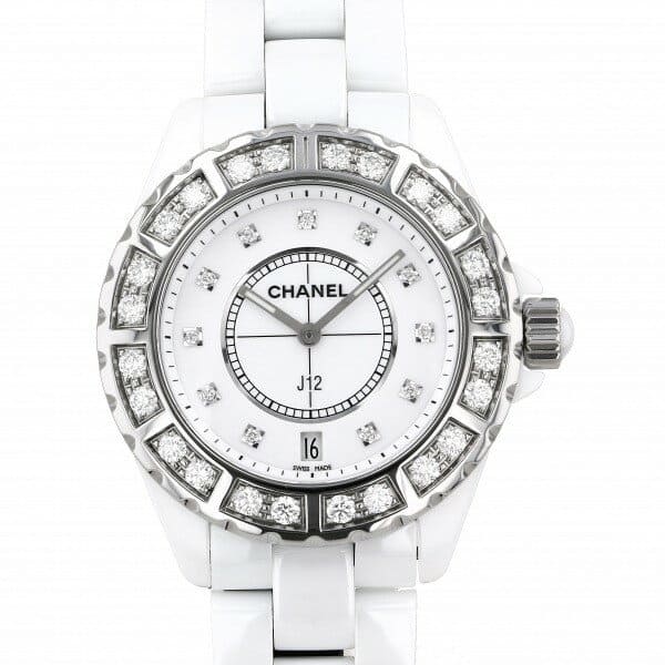 [New]Chanel CHANEL J12 H2430 white clockface mens - BE FORWARD Store