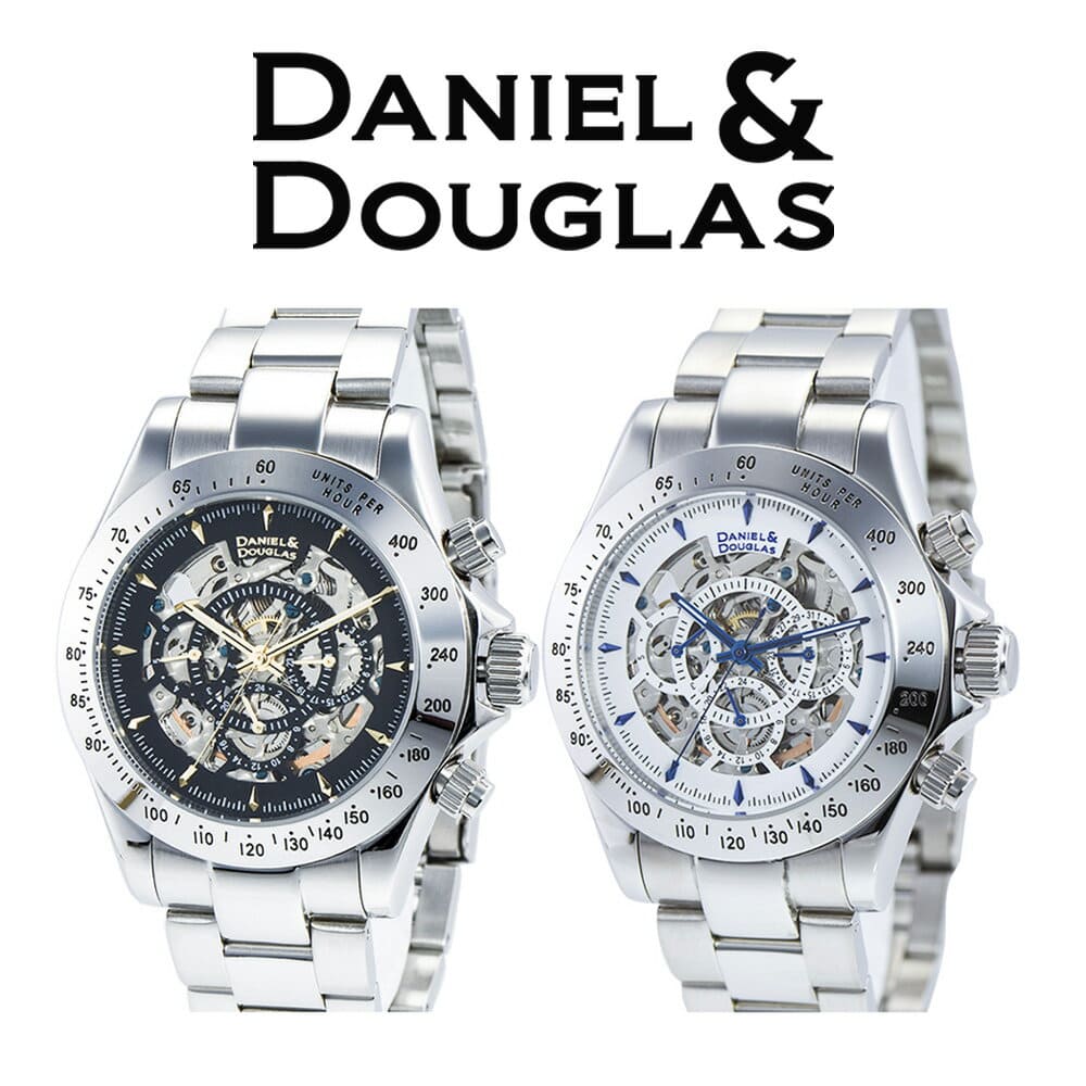 [New]DANIEL&DOUGLAS Daniel Douglas Daniel and Douglas clock mens Mechanical Automatic winding ...