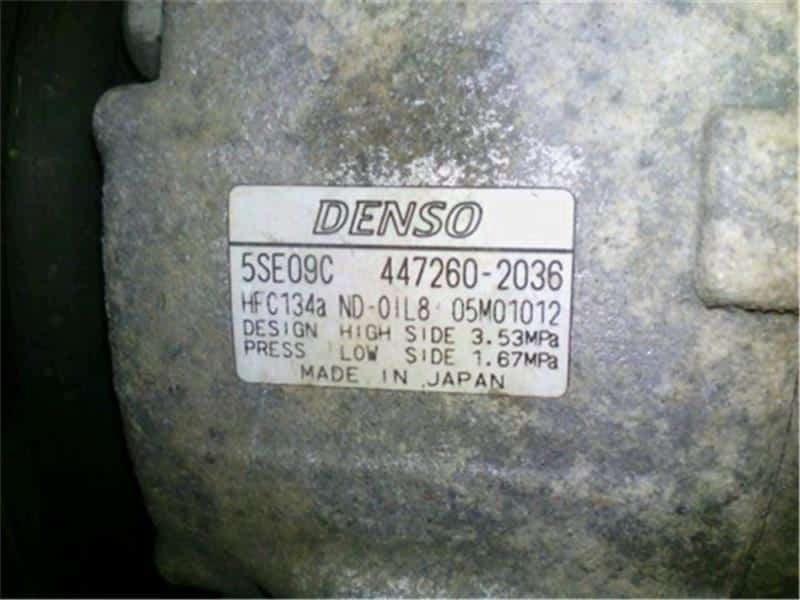 [Used]A/C Compressor TOYOTA Succeed 2010 CBE-NCP51V 8831052202 - BE ...