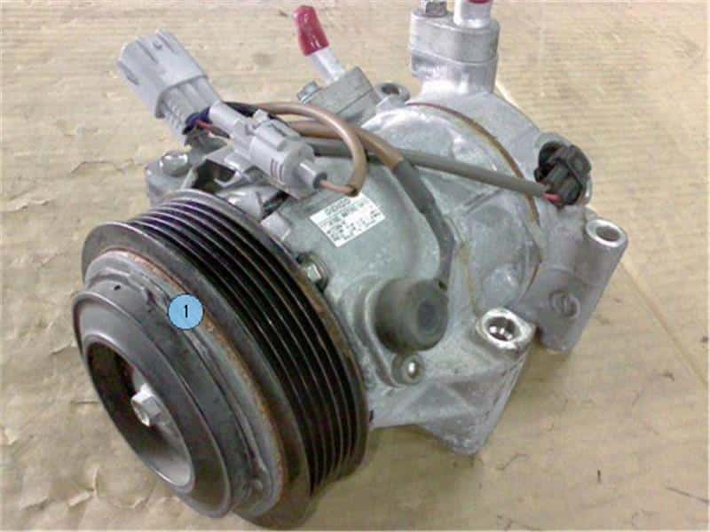 [Used]A/C Compressor TOYOTA Vitz 2014 DBA-KSP130 8832052450 - BE ...