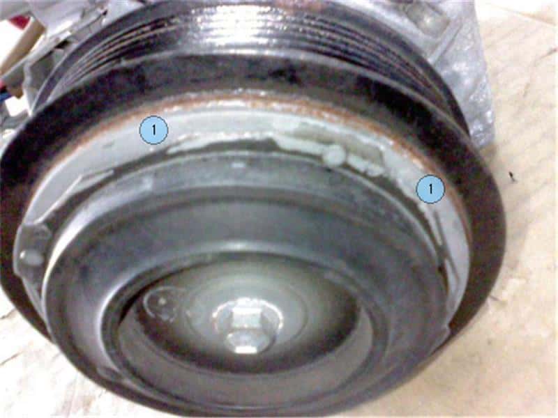 [Used]A/C Compressor TOYOTA Vitz 2014 DBA-KSP130 8832052450 - BE ...