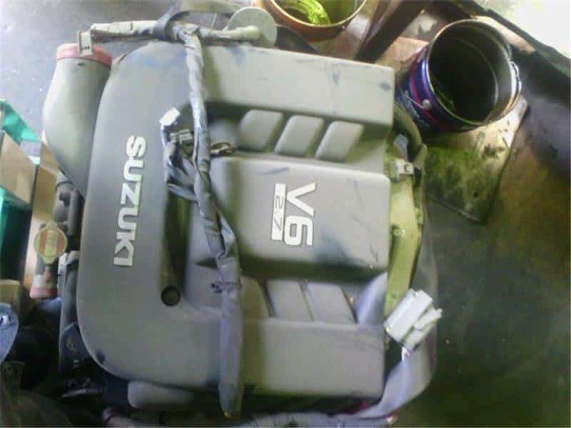 [Used]H27A Engine SUZUKI Escudo 2005 CBA-TD94W - BE FORWARD Auto Parts