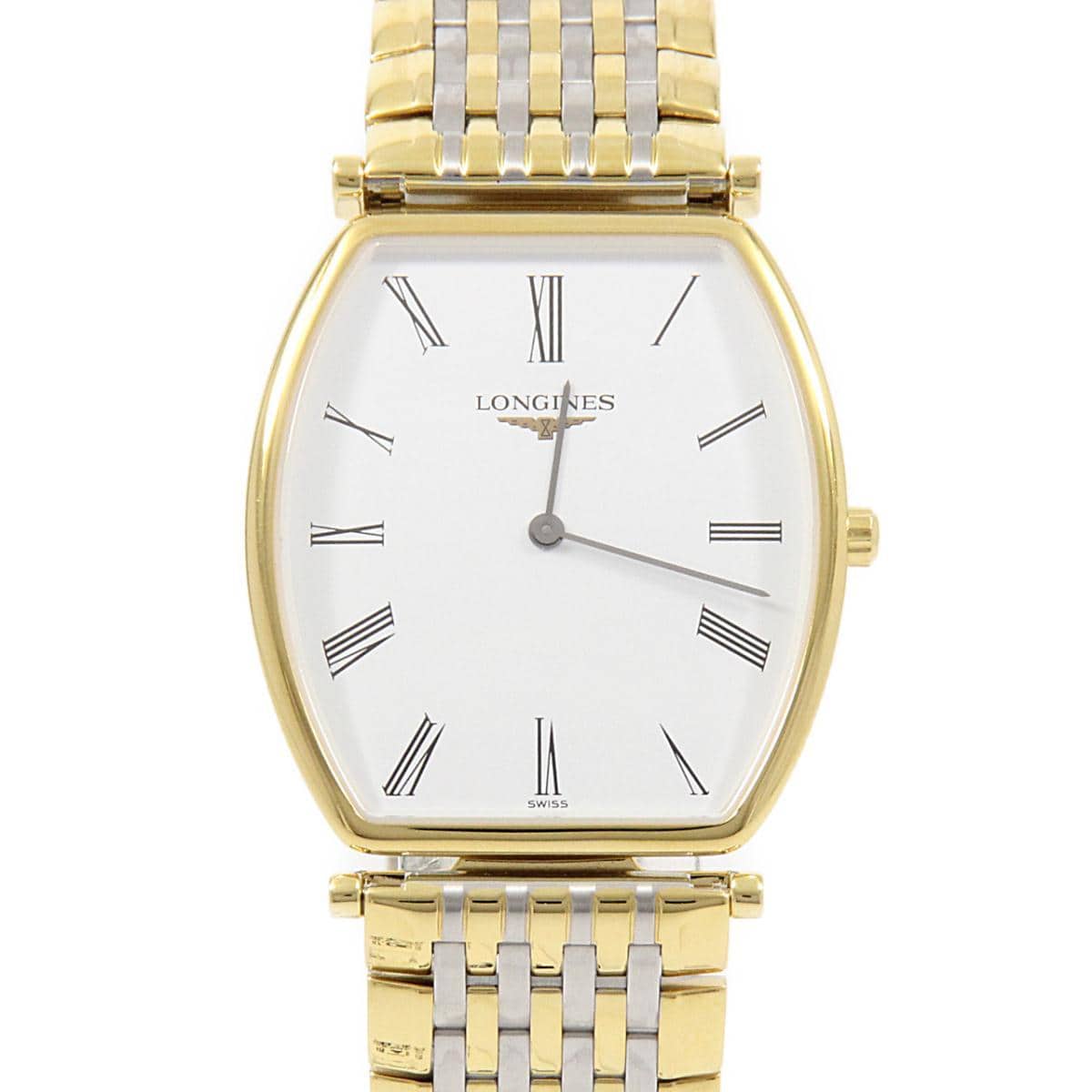 [New]Longines L4. 705. 2. 11. 7 tono GP quartz - BE FORWARD Store