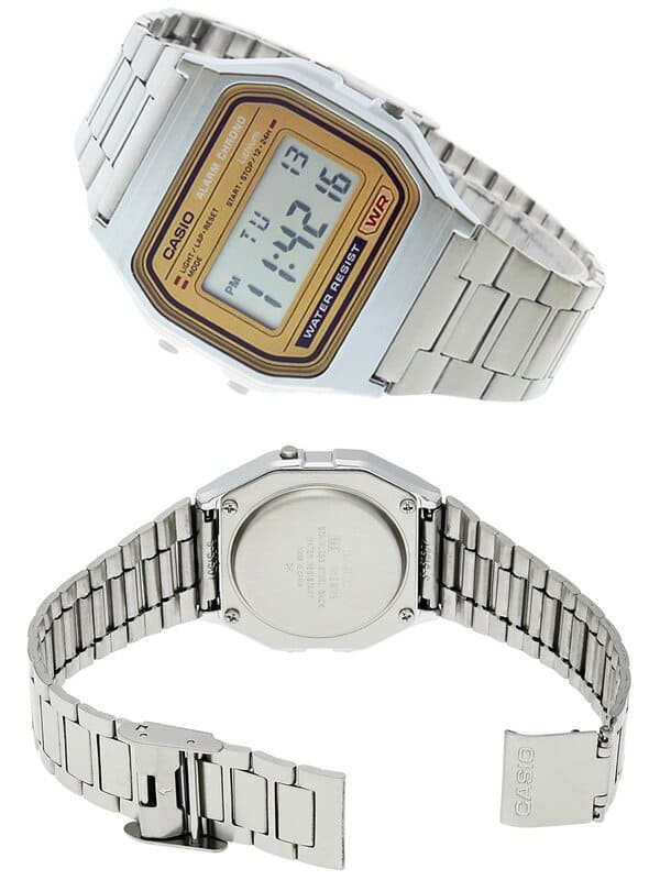 [New]CASIO A158WEA-9 Casio standard digital mens Ladies * * - BE ...
