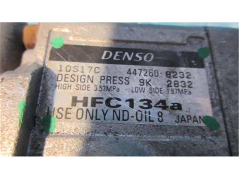[Used]A/C Compressor TOYOTA Hiace Van 2008 ADF-KDH201V 883102F030 - BE ...