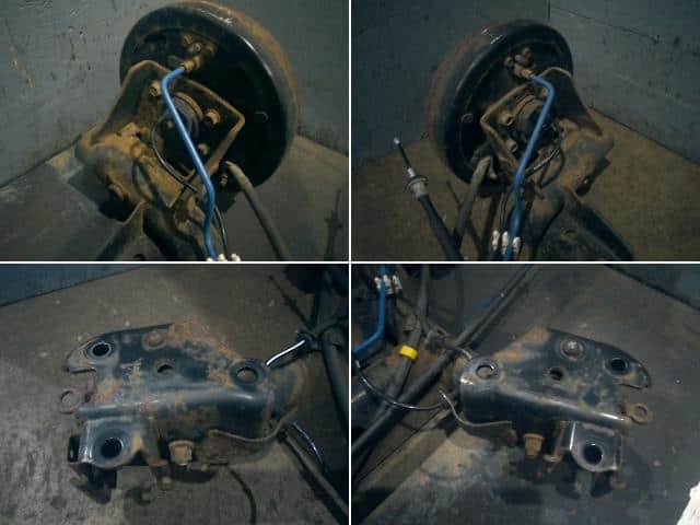 [Used]Rear Axle Beam Assembly NISSAN Tiida 2006 DBA-JC11 55501ED000 ...