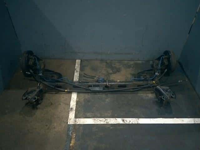 [Used]Rear Axle Beam Assembly NISSAN Tiida 2006 DBA-JC11 55501ED000 ...