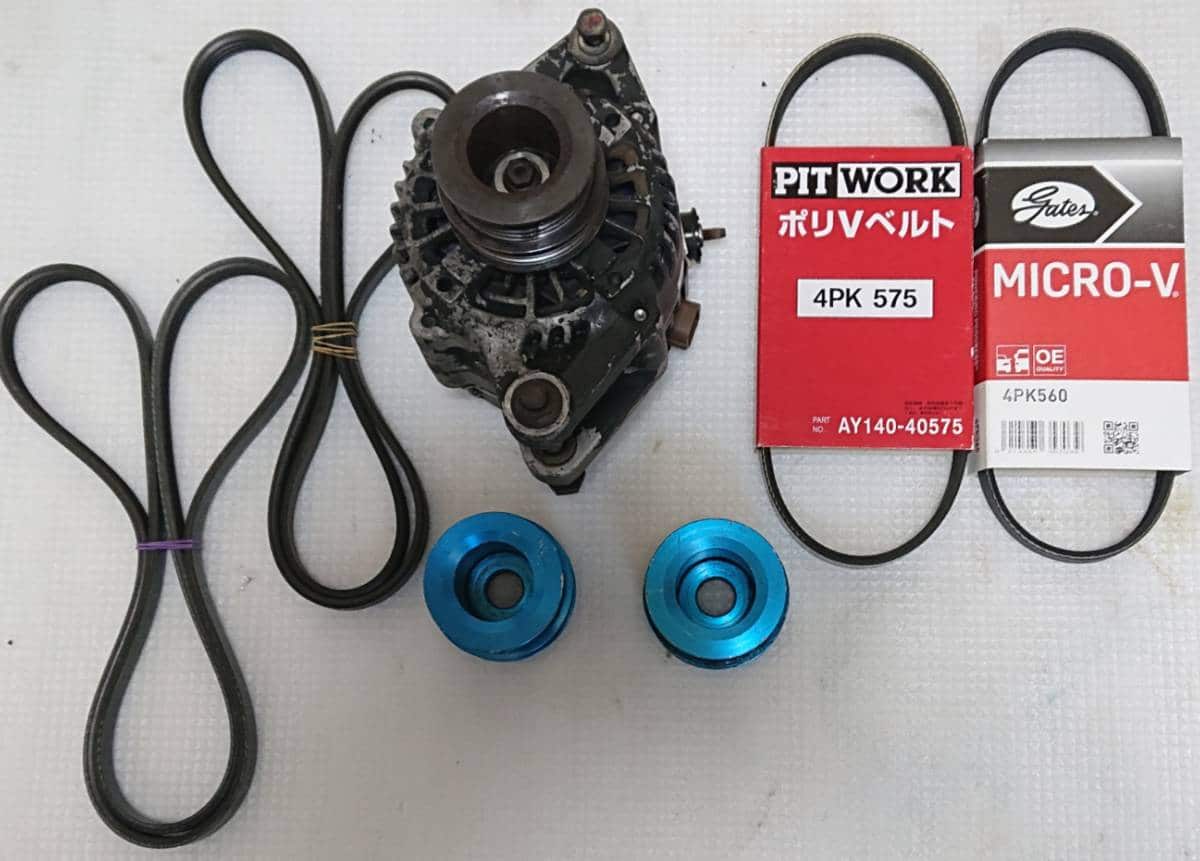 [Used]★★Vitz RS 1NZ-FE power enterprise ROTREX turbine charger kit S/C ...