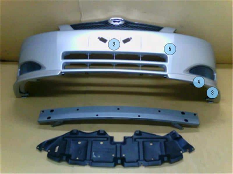 [Used]Front Bumper TOYOTA Corolla Runx 2003 UA-NZE121 - BE FORWARD Auto ...