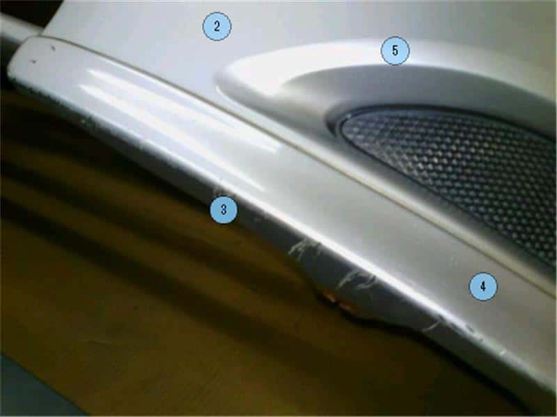 [Used]Front Bumper TOYOTA Corolla Runx 2003 UA-NZE121 - BE FORWARD Auto ...