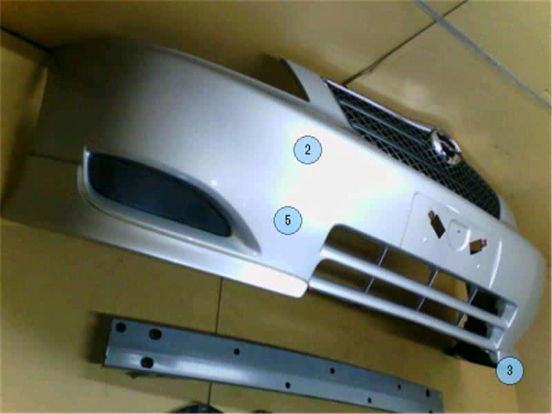 [Used]Front Bumper TOYOTA Corolla Runx 2003 UA-NZE121 - BE FORWARD Auto ...