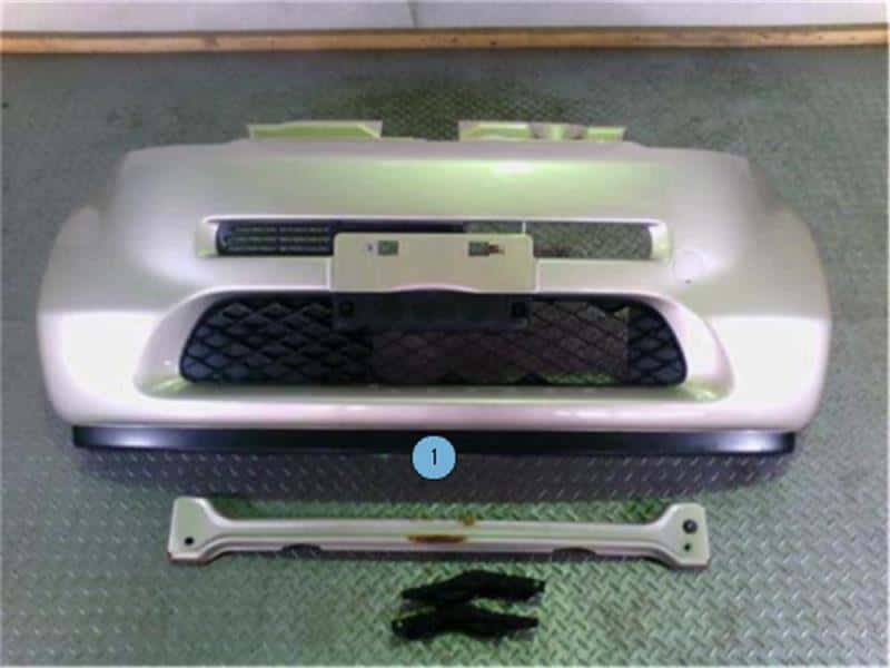 [Used]Front Bumper HONDA Life 2003 UA-JB5 71101SFA000ZK - BE FORWARD ...