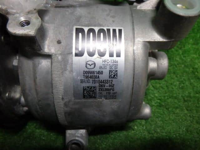 [Used]A/C Compressor MAZDA Demio 2017 DBA-DJ3FS D09W61450 - BE FORWARD ...