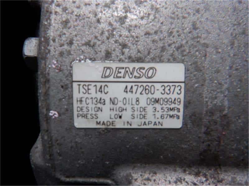 [Used]A/C Compressor TOYOTA Premio 2010 DBA-ZRT265 8831068032 - BE ...