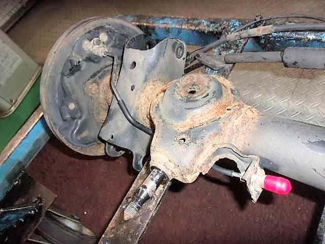 [Used]Rear Axle Beam Assembly MITSUBISHI Delica D2 2012 DBA-MB15S - BE ...