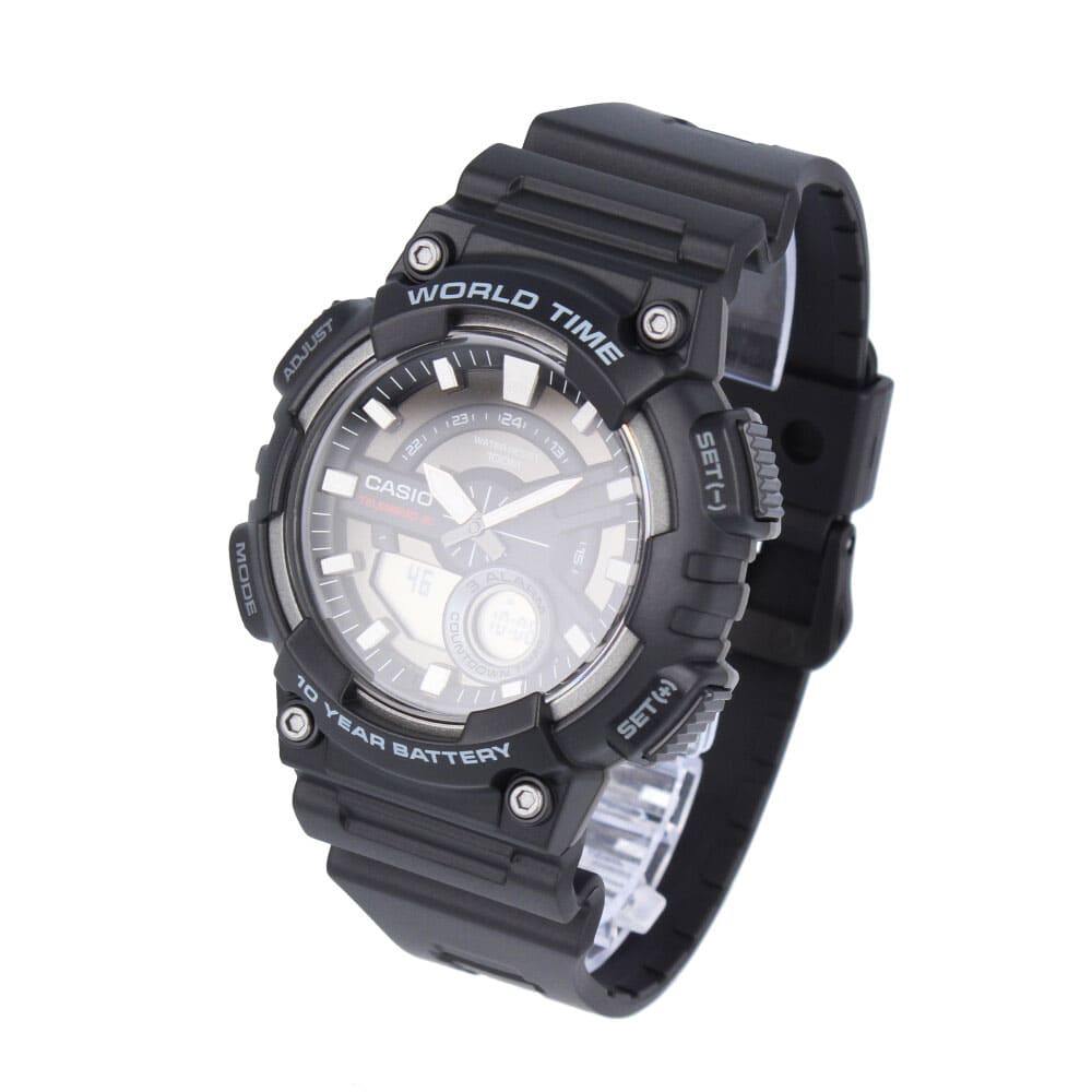 [New]CASIO Casio Casio standard clock mens waterproofing quartz two ...