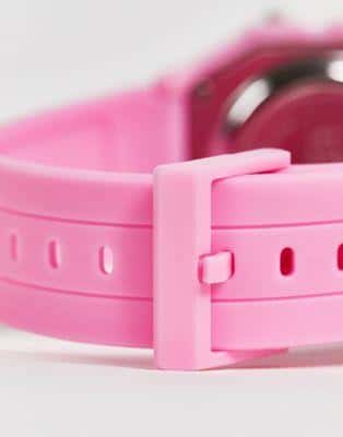 [New]Limit digital watch in pink unisex - BE FORWARD Store