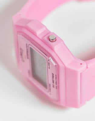 [New]Limit digital watch in pink unisex - BE FORWARD Store