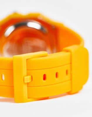 [New]Limit digital watch in orange unisex - BE FORWARD Store