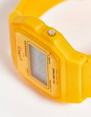 [New]Limit digital watch in orange unisex - BE FORWARD Store