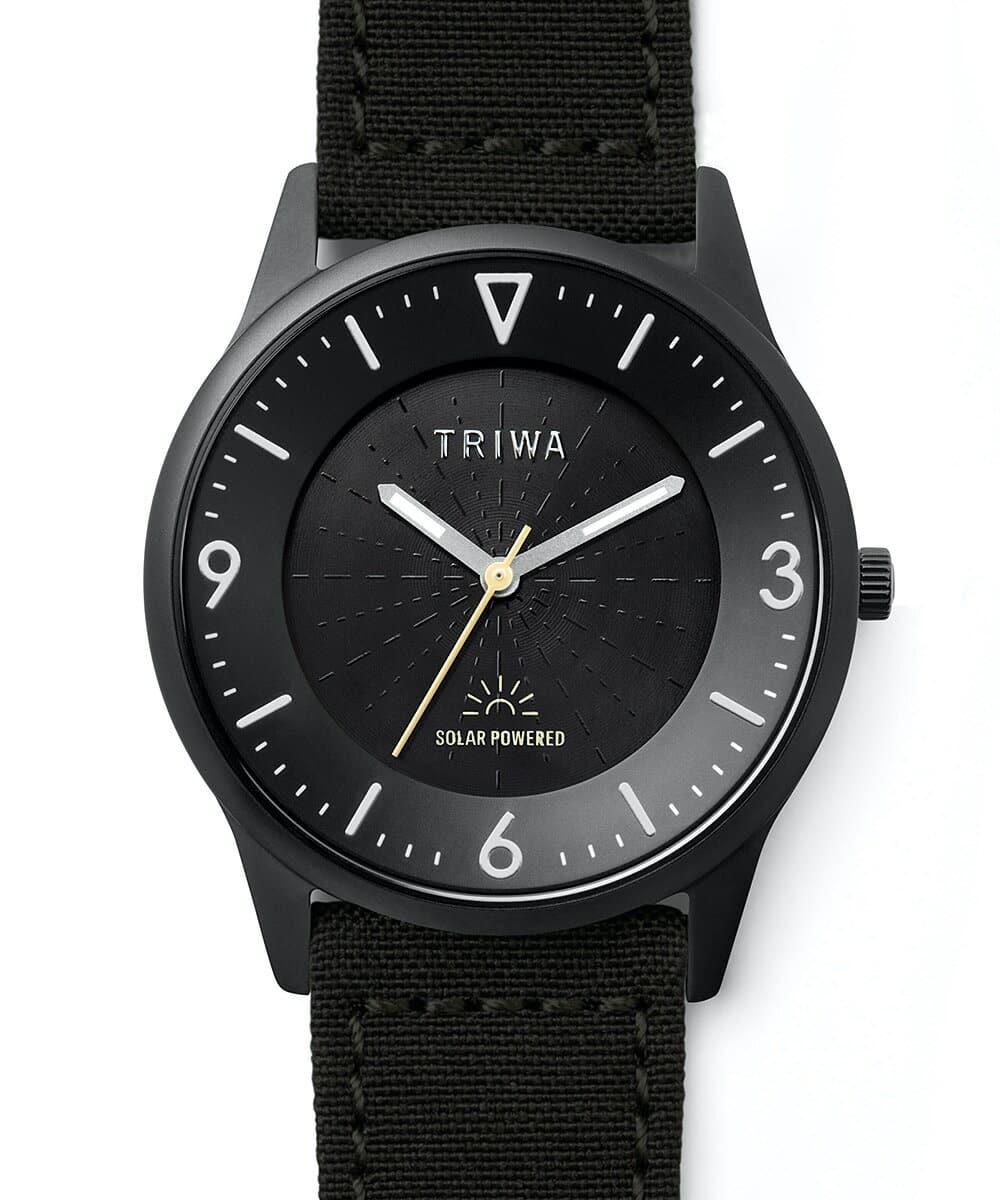 [New]Thoria TRIWA TIME FOR SOLAR SOL102-CL080112 Black mens Ladies ...