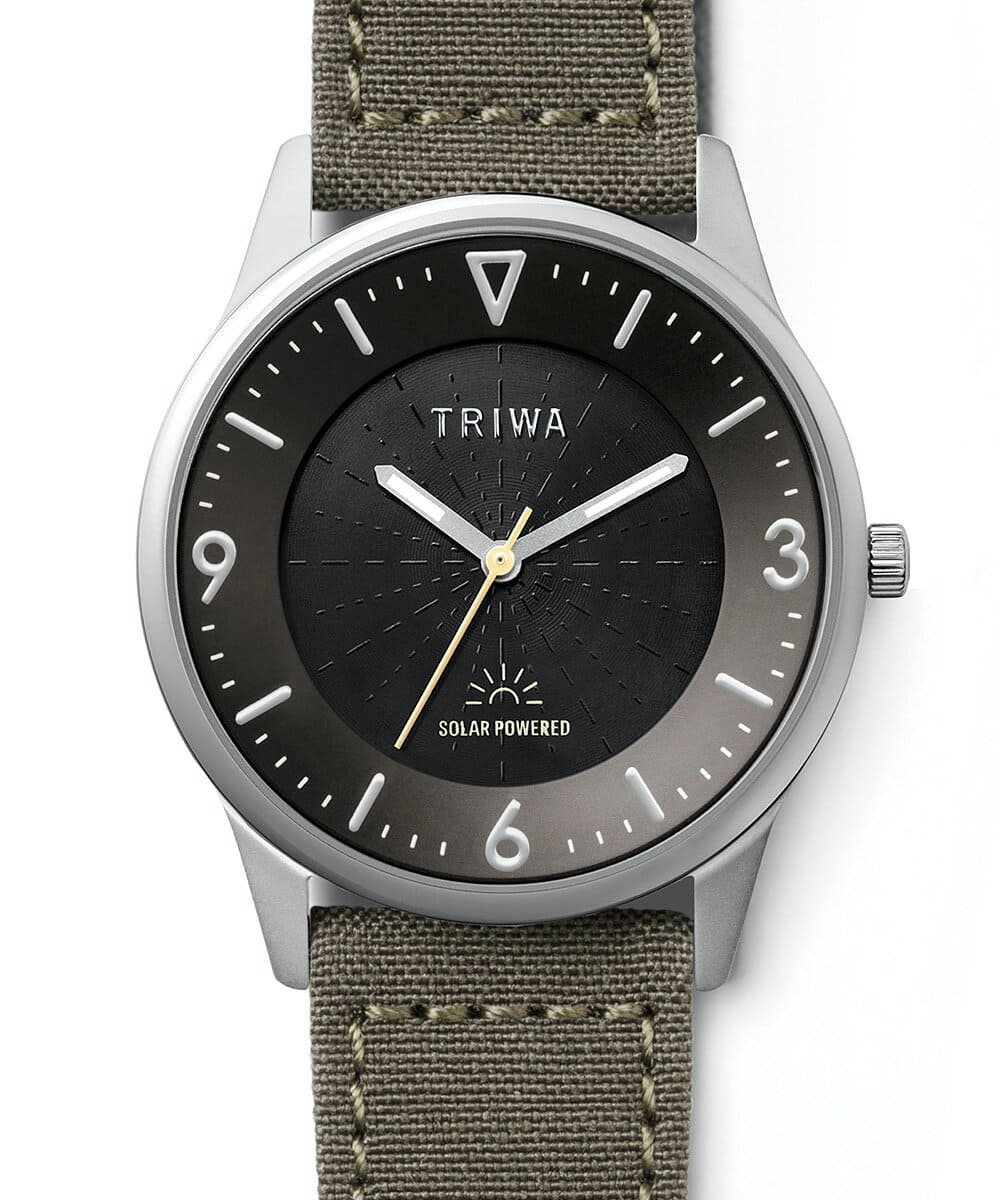 [New]Thoria TRIWA TIME FOR SOLAR SOL101-CL080912 charcoal gray Silver ...