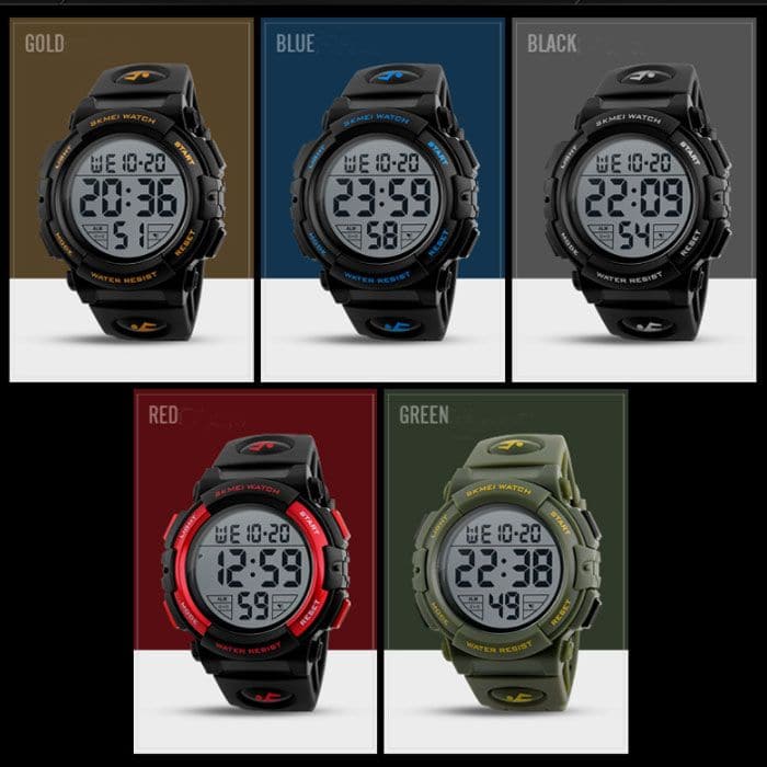 [New]& clock It is function in the night on a system LED day at ...