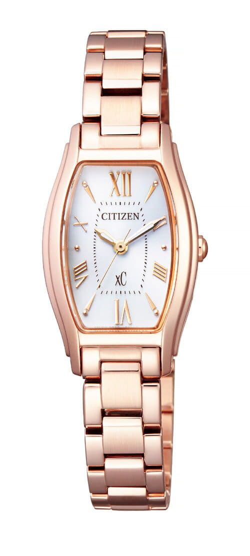 [New]CITIZEN cross sea Eco Drive Ladies solar light generation pink ...