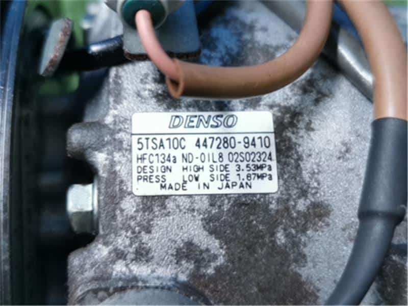 [Used]A/C Compressor TOYOTA Vitz 2015 DBA-KSP130 8832052450 - BE ...