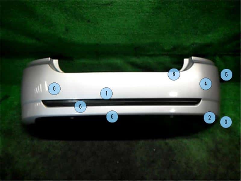 [Used]Rear Bumper Assembly TOYOTA Corolla Runx 2005 DBA-NZE121 ...