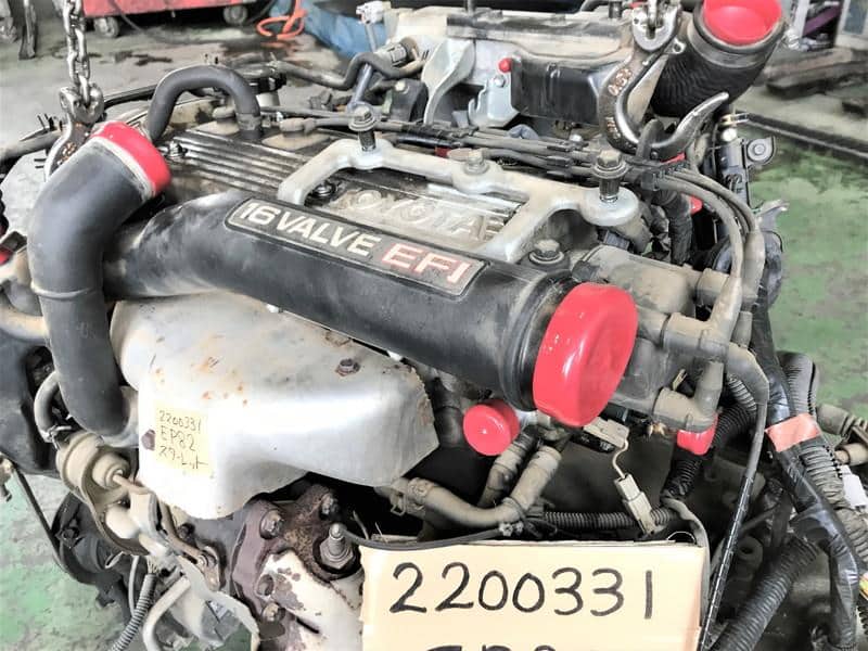 [Used]4EFTE Engine TOYOTA Starlet 1990 E-EP82 - BE FORWARD Auto Parts