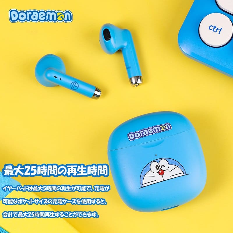 [New]Doraemon wireless earphone TWS Bluetooth5.1 Android model ...