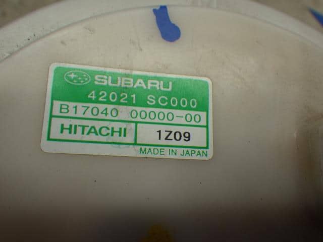[Used]Fuel Pump SUBARU Forester 2011 DBA-SHJ 42021SC000 - BE FORWARD ...