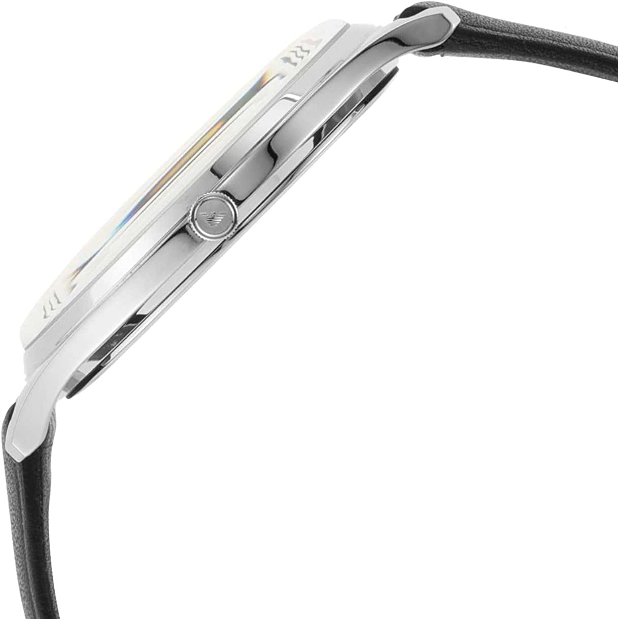 [New]simple leather belt waterproofing Logo EMPORIO ARMANI Emporio ...