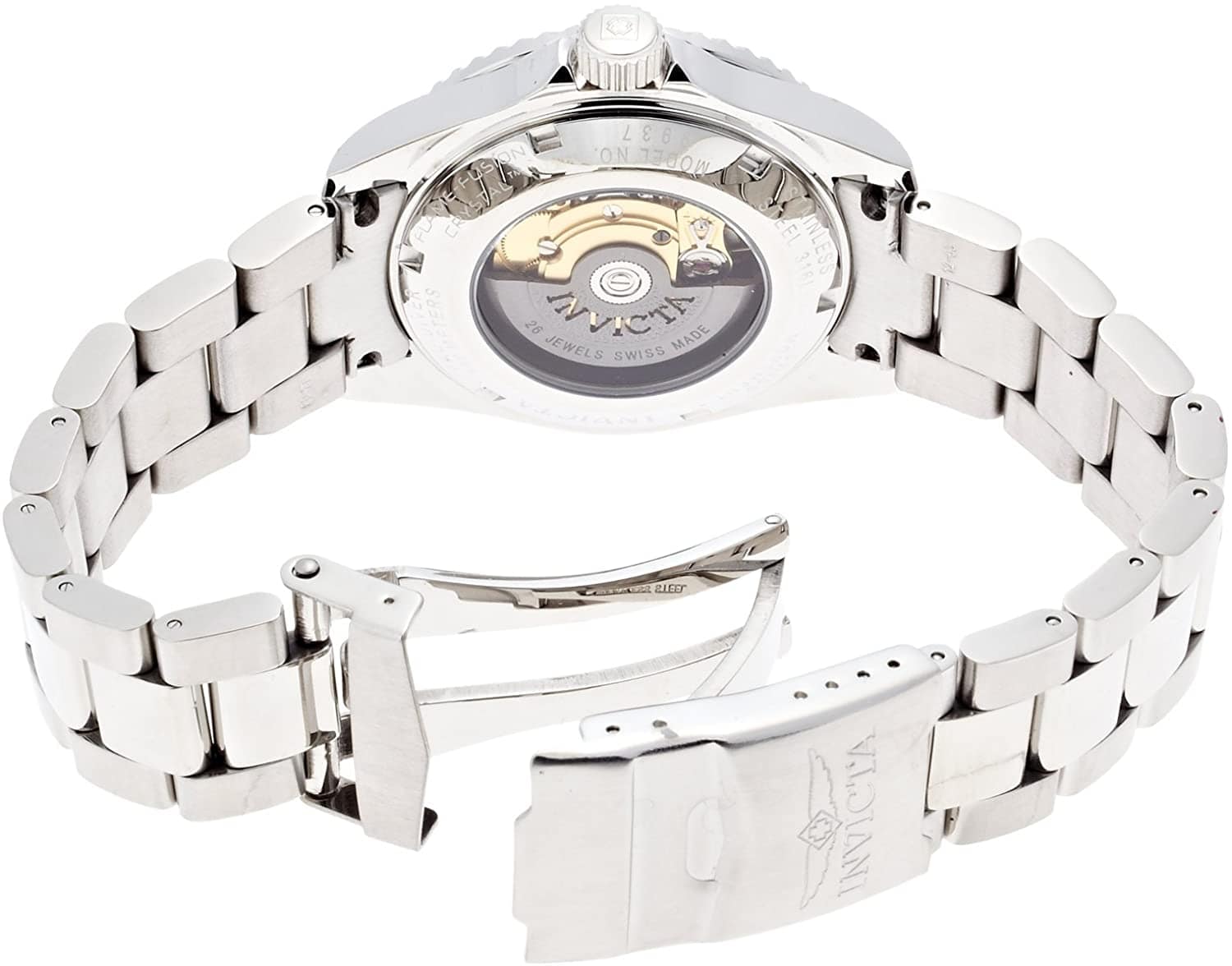 [New]waterproofing Silver Stai Risch Invicta in biKuta 9937 mens ...