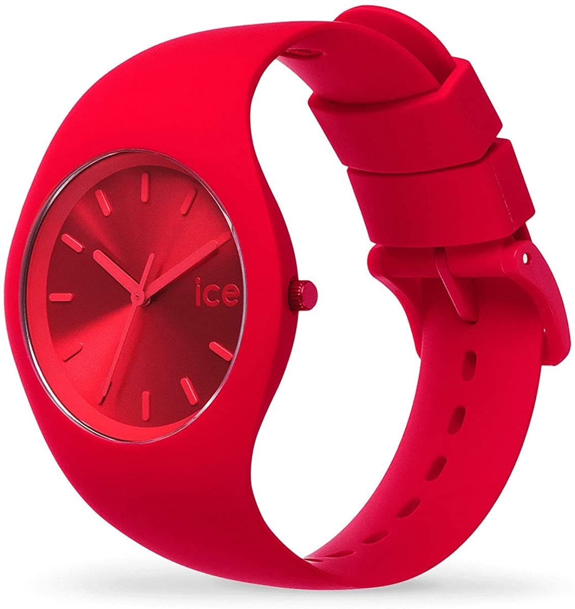 [New]unisex simple Ice Watch ice 17912 mens Ladies red color spy sea ...