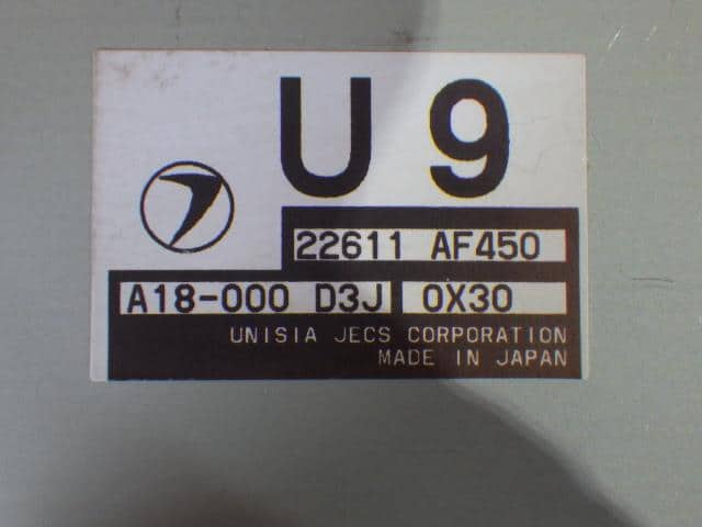 [Used]Engine Control Unit SUBARU Impreza 2000 TA-GD9 22611AF450 - BE ...