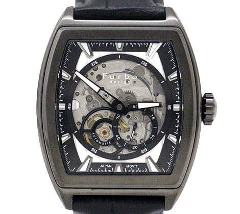 [New]Furbo Furbo F2502GBKBK VIGOROUS mens self-winding watch leather ...
