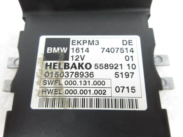 [Used]Control Unit BMW 3 Series 2015 LDA-3D20 16147407514 - BE FORWARD ...