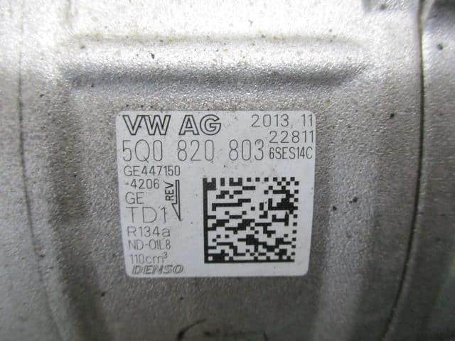 [Used]A/C Compressor VOLKSWAGEN Golf Variant 5Q0 820 803 - BE FORWARD ...