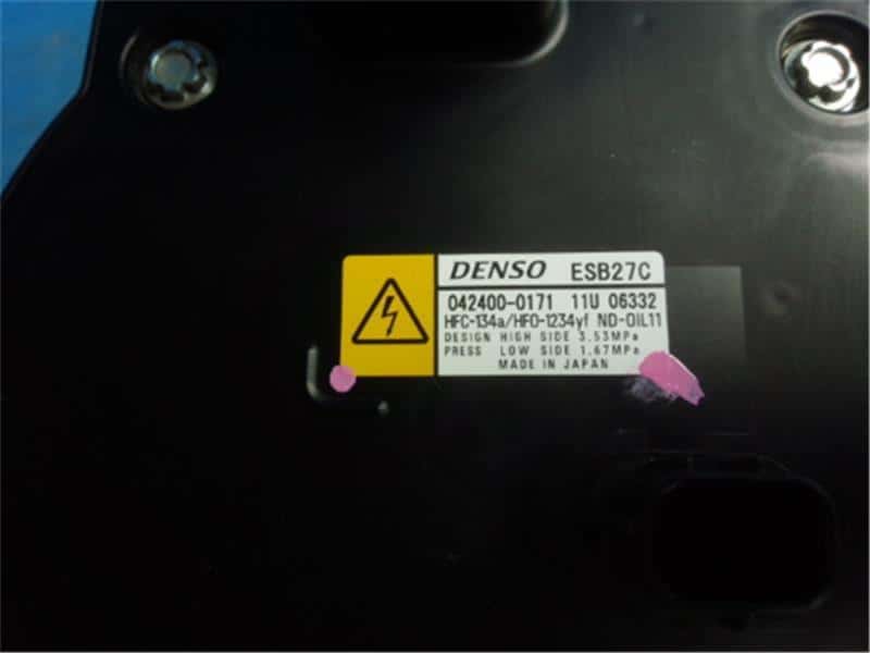 [Used]A/C Compressor TOYOTA Camry 2017 DAA-AXVH70 8837033040 - BE ...