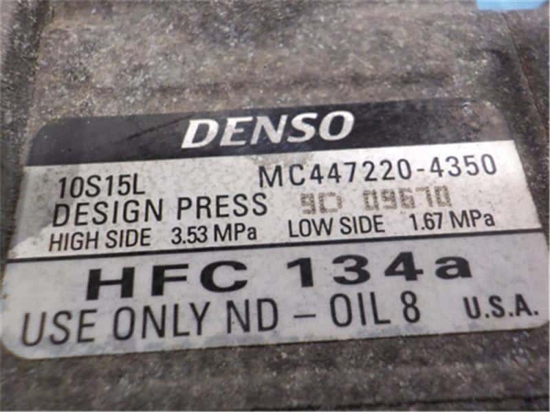 [Used]A/C Compressor TOYOTA Voltz 2003 UA-ZZE138 8832002120 - BE ...