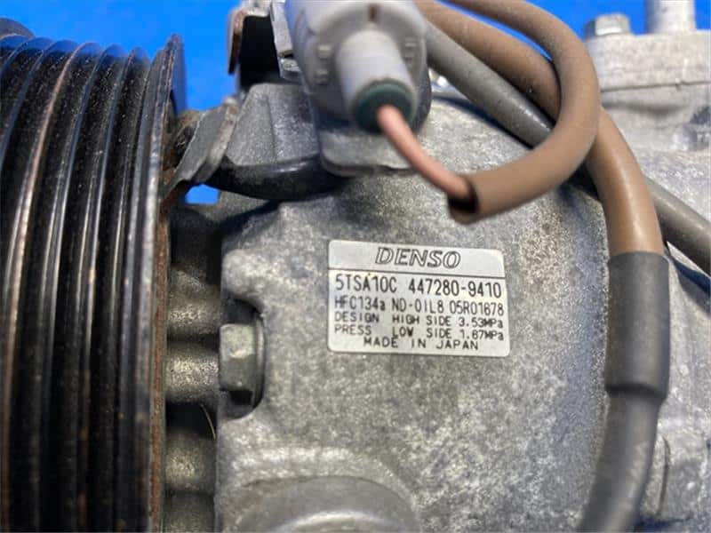 [Used]A/C Compressor TOYOTA Vitz 2014 DBA-KSP130 8832052450 - BE ...