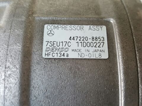 [Used] A/C Condenser MERCEDES-BENZ S-Class 2006 0012300111 - BE FORWARD ...
