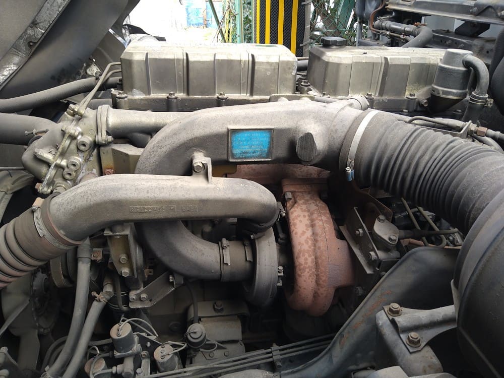 [Used]6D40 TF08-1 type Engine Mitsubishi Fuso SUPER grade June, 1996 KC ...