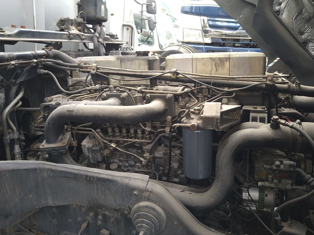 [Used]6D40 TF08-1 type Engine Mitsubishi Fuso SUPER grade June, 1996 KC ...