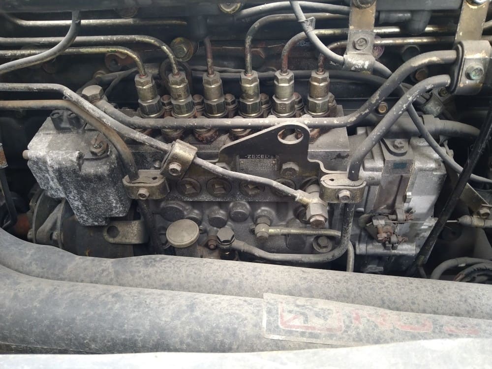 [Used]6D40 TF08-1 type Engine Mitsubishi Fuso SUPER grade June, 1996 KC ...