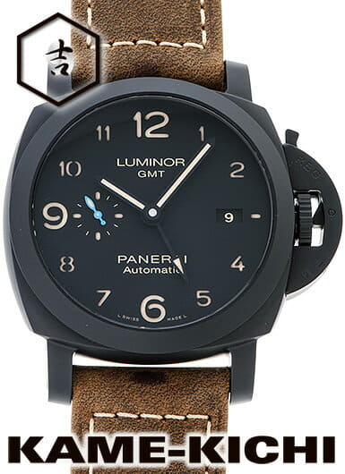 [New]panerairuminoru 1950 3 Dayz GMT CERAMICA Ref.PAM01441 Black ...