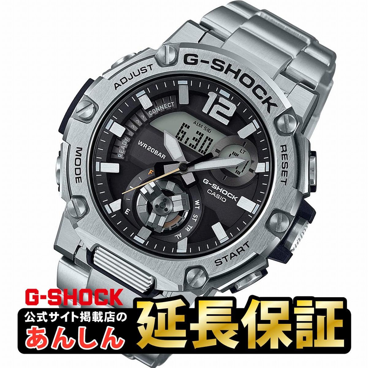 [New]Casio G-Shock GST-B300SD-1AJF G-STEEL carbon core guard structure ...